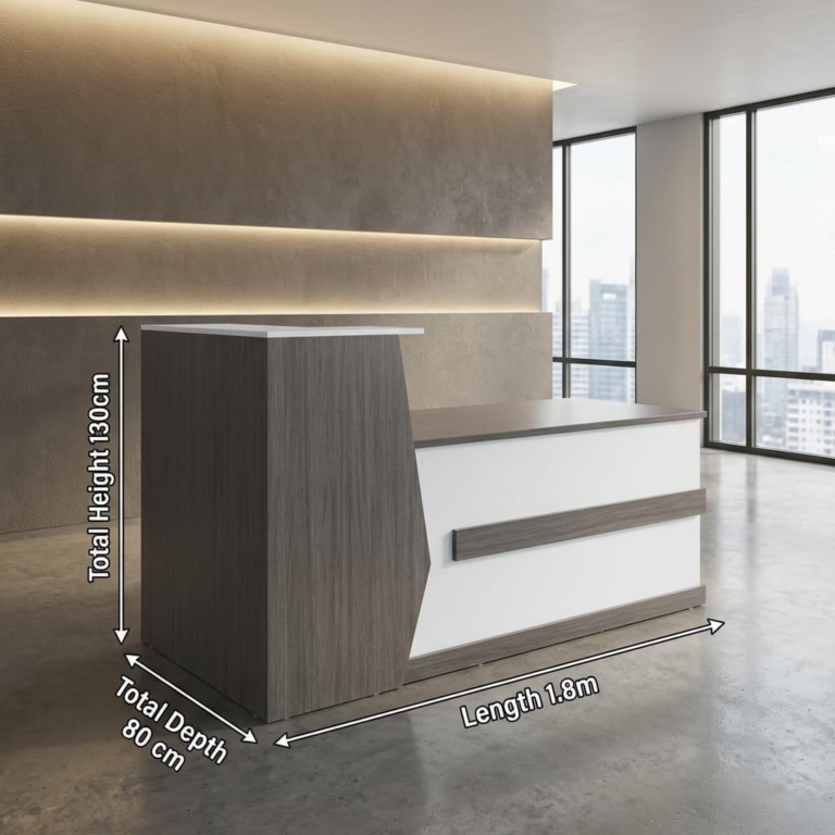 Executive Front Reception Office Desk - Digital Mart Furniture ...