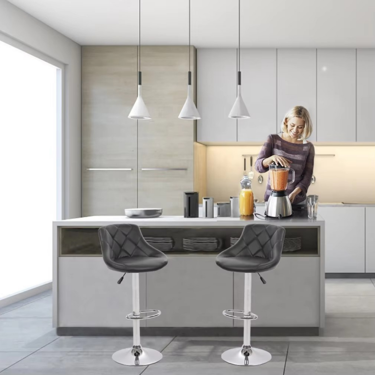 Height Counter Adjustable Barstool - Digital Mart Furniture -Furniture ...