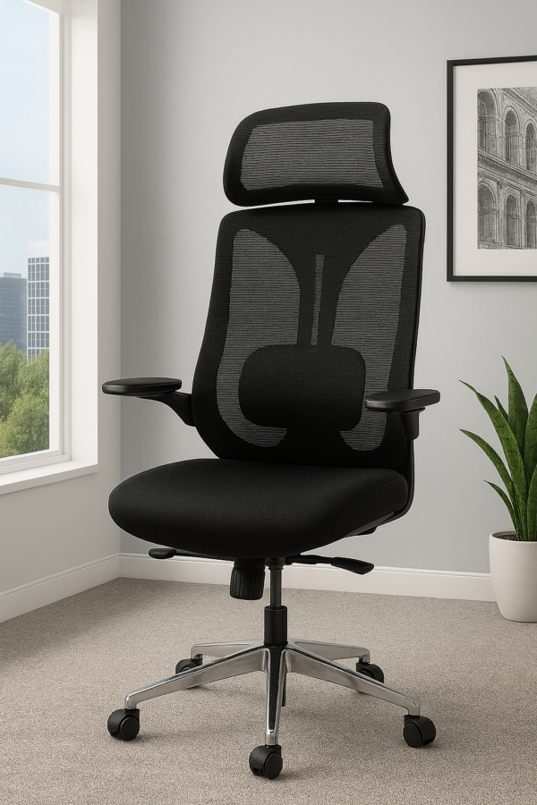High-Back Orthopedic Office Chair - Digital Mart Furniture -Furniture ...