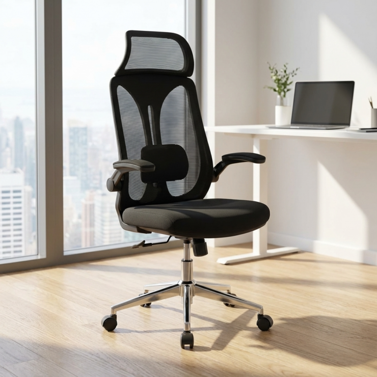 High-Back Orthopedic Office Chair - Digital Mart Furniture -Furniture ...