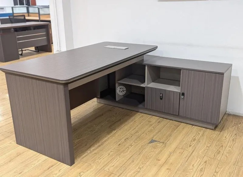 L-Shaped Executive Office Table - Digital Mart Furniture -Furniture ...