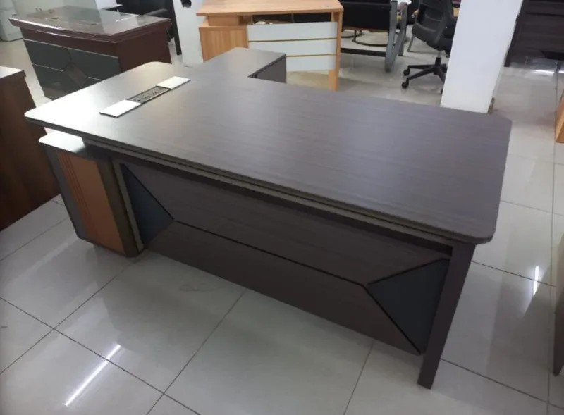 L-Shaped Executive Office Table - Digital Mart Furniture -Furniture ...
